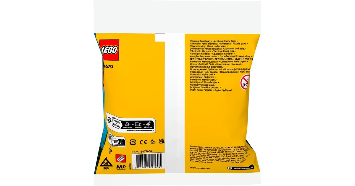 LEGO 30670 Creator Weihnachtsmann auf Schlittenfahrt ...