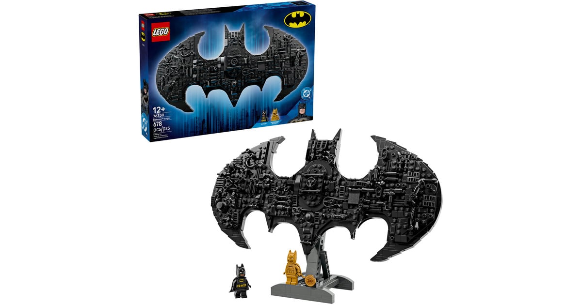 LEGO 76330 DC Super Heroes Batman Logo, Konstruktionsspielzeug Outlet