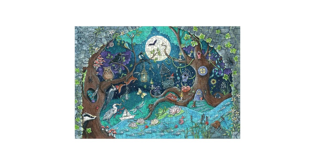 Ravensburger Wooden Puzzle Fantasy Forest 505 Teile