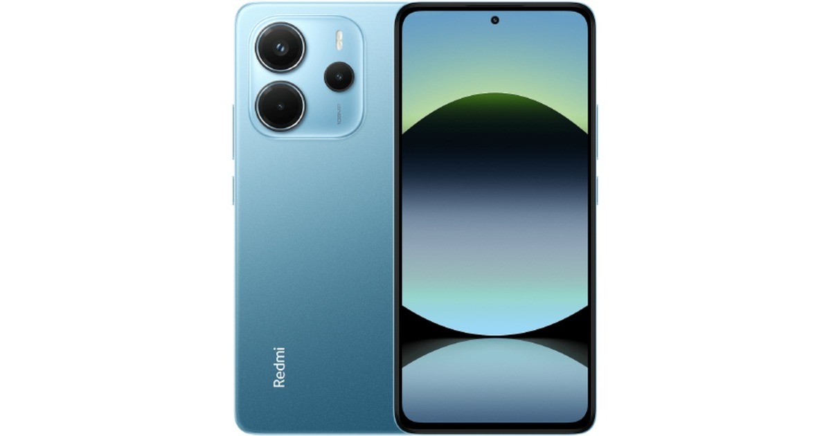 Xiaomi Redmi Note 14 128GB, Handy Ocean Blue, HyperOS, 6 GB
