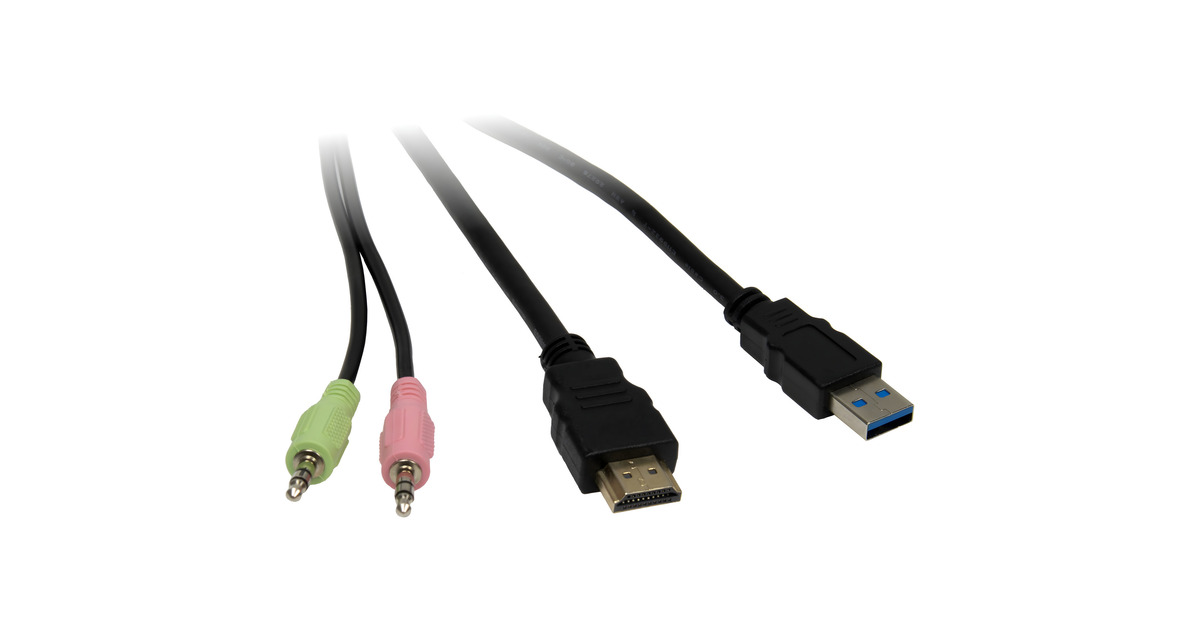 Inter-Tech IPC KVM Switch AS-21HUS, KVM-Switch