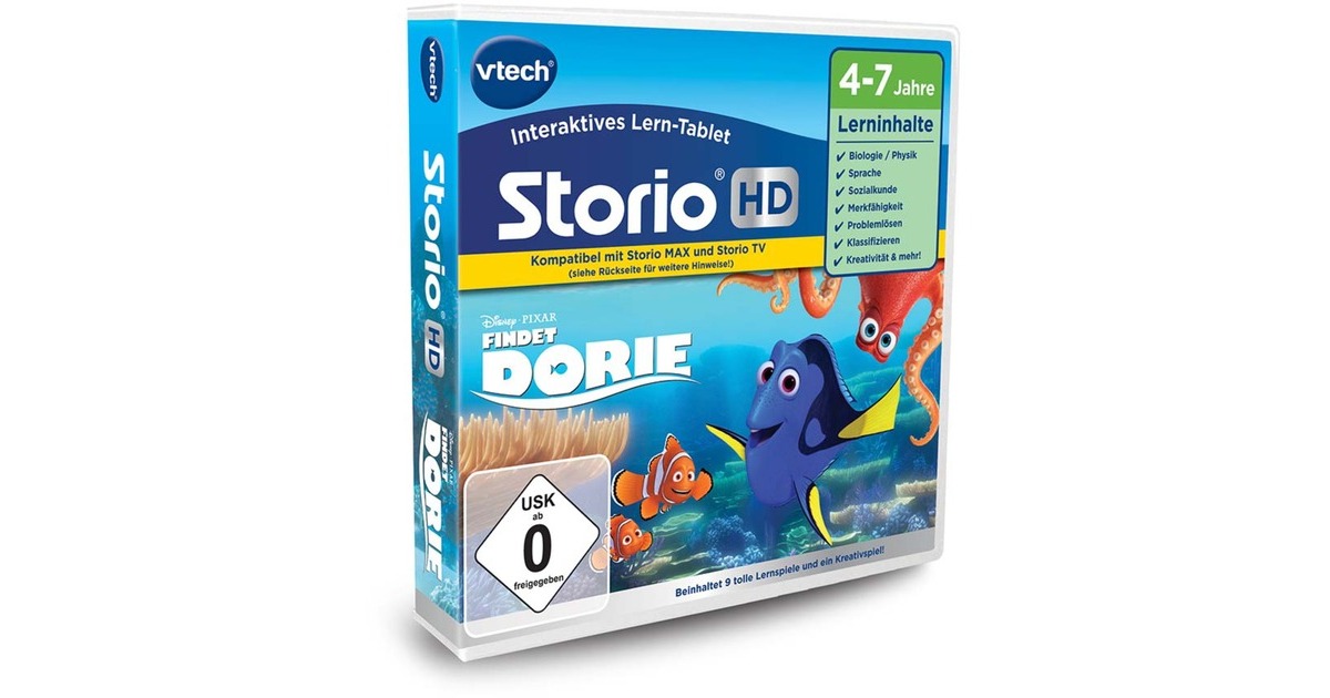 VTech Storio Lernspiel Findet Dory HD