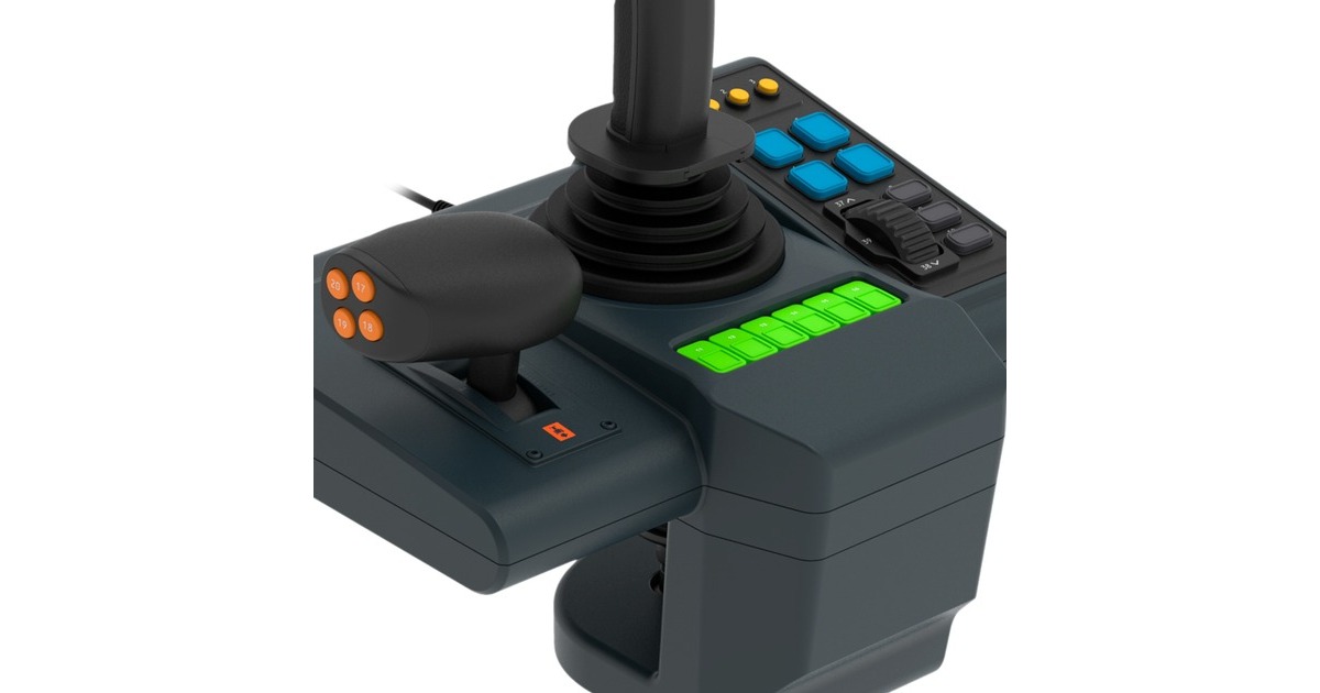 HORI Farming Vehicle Control System, Simulatoren-Set schwarz, für PC