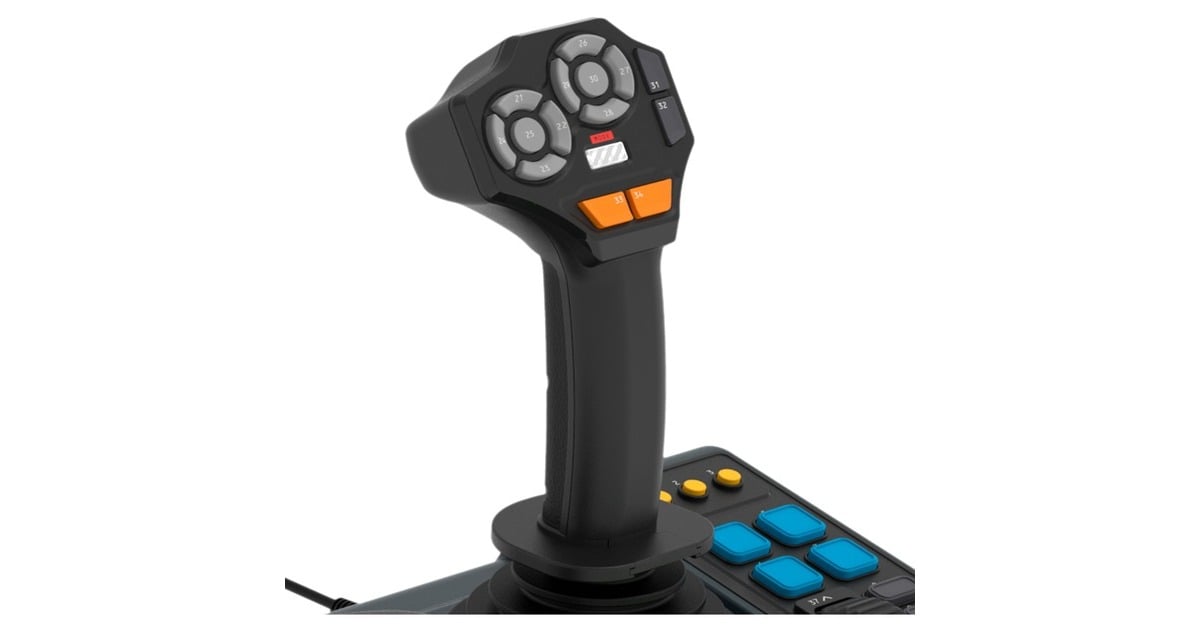 HORI Farming Vehicle Control System, Simulatoren-Set schwarz, für PC