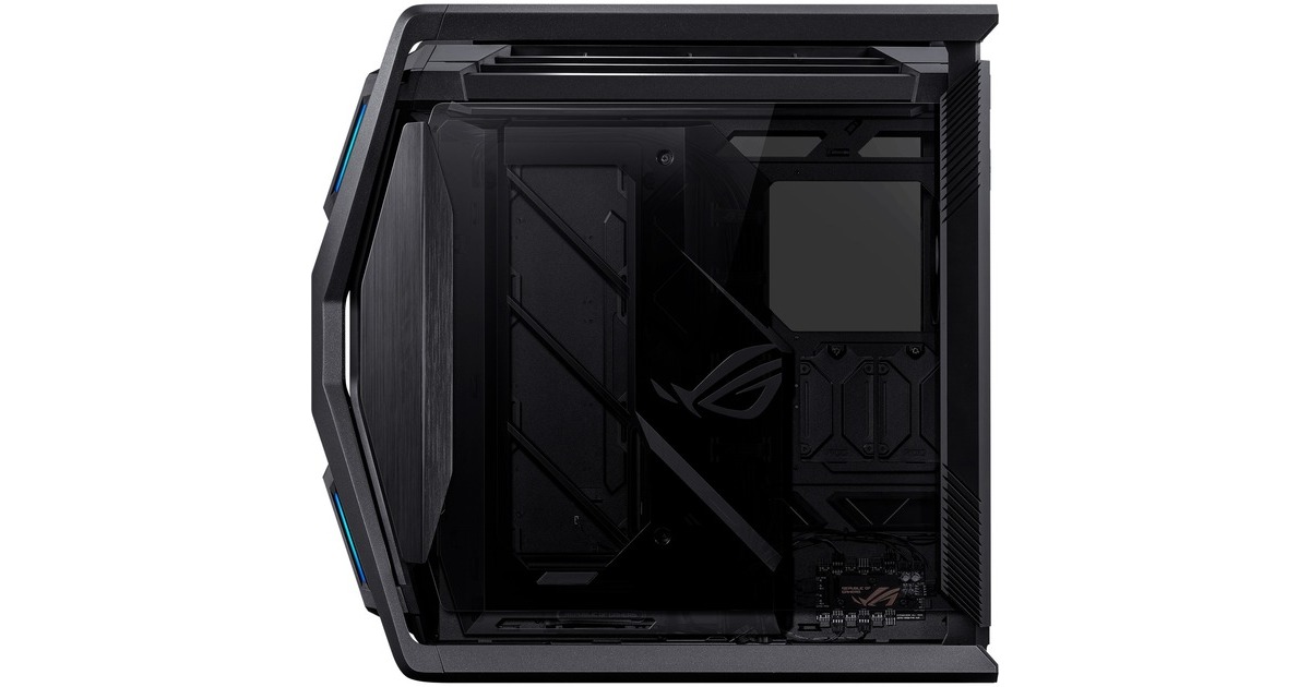 ASUS GR701 ROG Hyperion, Tower-Gehäuse schwarz, Tempered Glass
