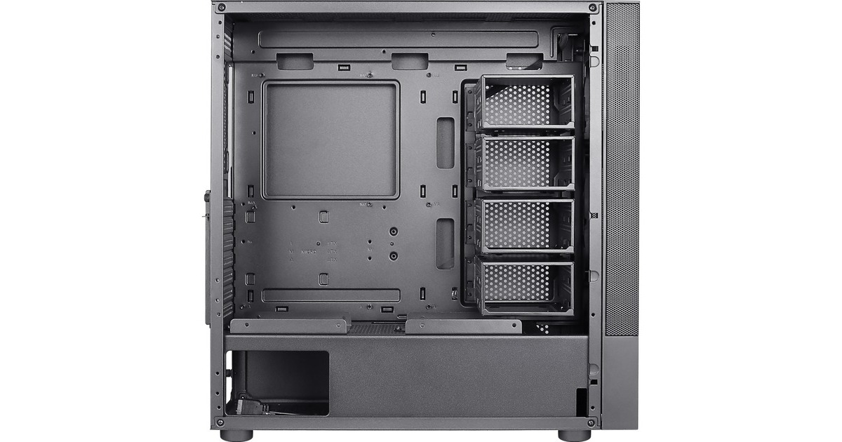 Aerocool Cipher S-BK-v1, Tower-Gehäuse schwarz