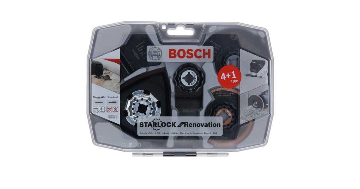 Bosch Professional Starlock Renovierungs-Set, Sägeblatt-Satz 8-teilig ...