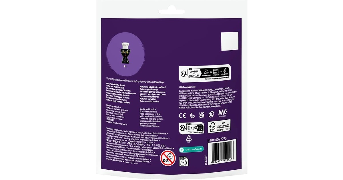 LEGO 30696 Friends Autumns Waffelstand, Konstruktionsspielzeug