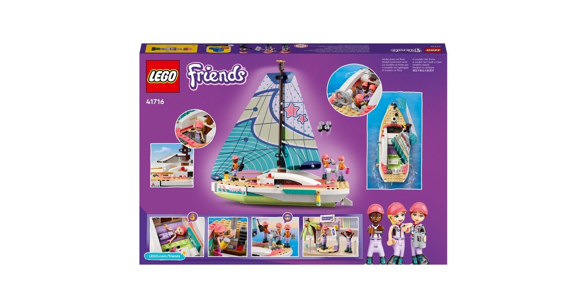LEGO 41716 Friends Stephanies Segelabenteuer, Konstruktionsspielzeug ...