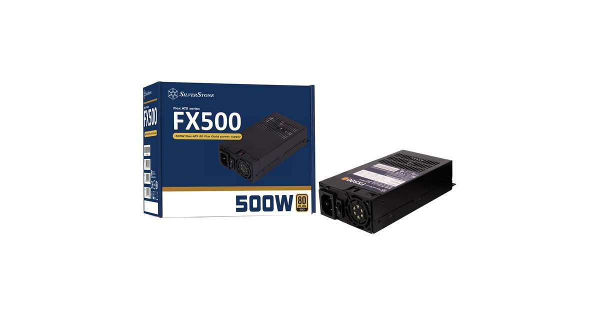 SilverStone SST-FX500-G, PC-Netzteil schwarz, 500 Watt