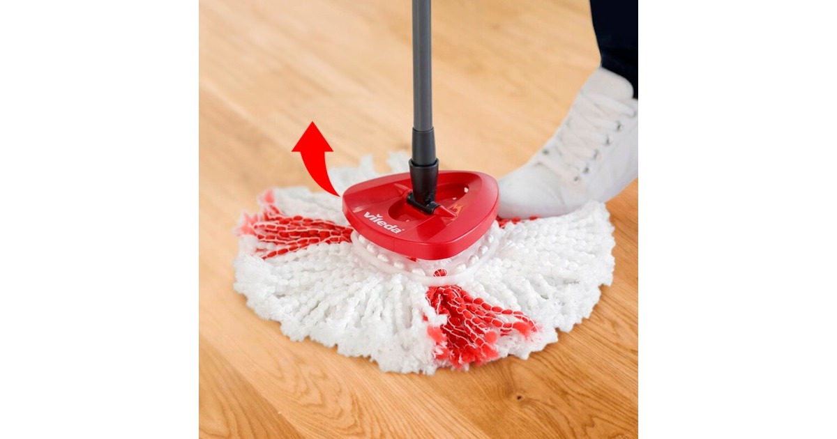 Vileda Wischmop Turbo 2in1 Microfibre Komplett Set, Bodenwischer ...
