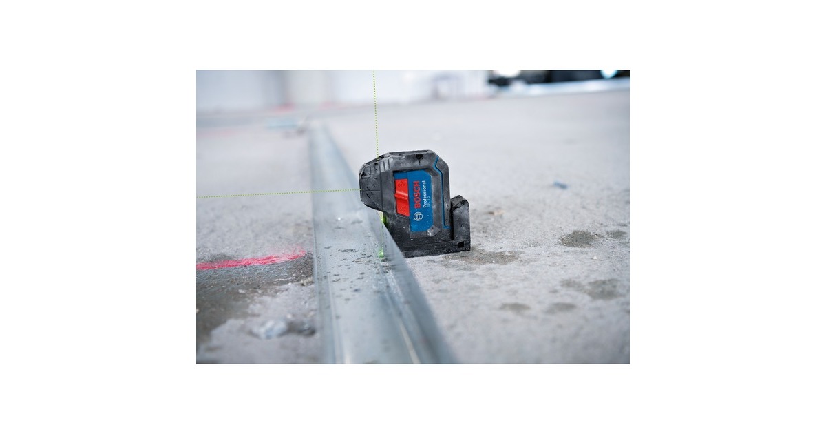Bosch Professional Punktlaser GPL 3 G Professional blau/schwarz, grüne ...