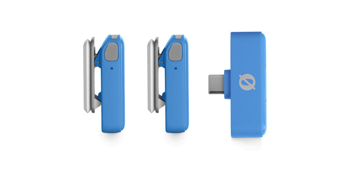 Rode Microphones Wireless Micro USB-C , Mikrofon blau