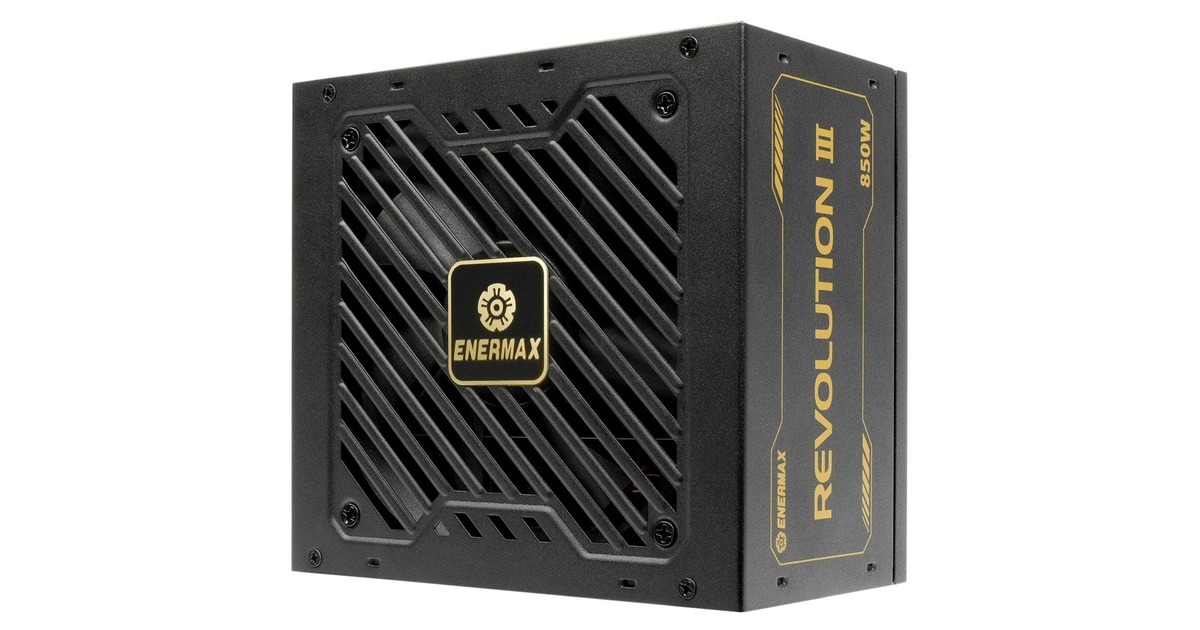 Enermax REVOLUTION III 850W, PC-Netzteil 1x 12-Pin High Power GPU, 3x ...