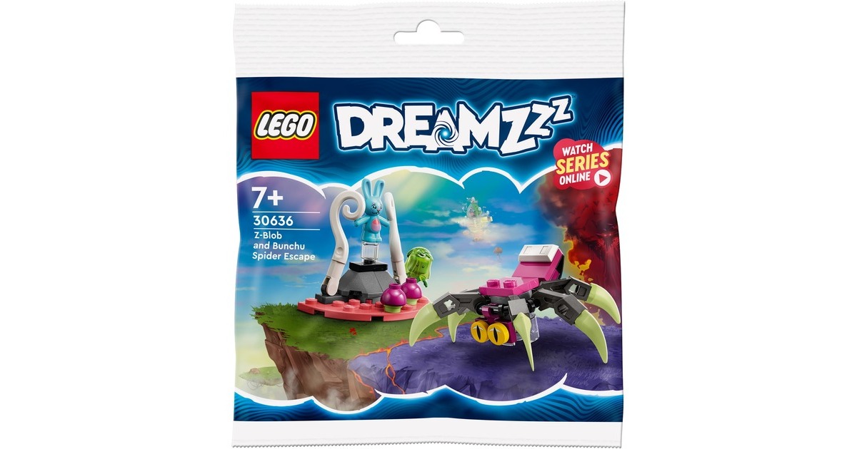 LEGO 30636 DREAMZzz Z-Blobs und Bunchus Flucht vor der Spinne ...