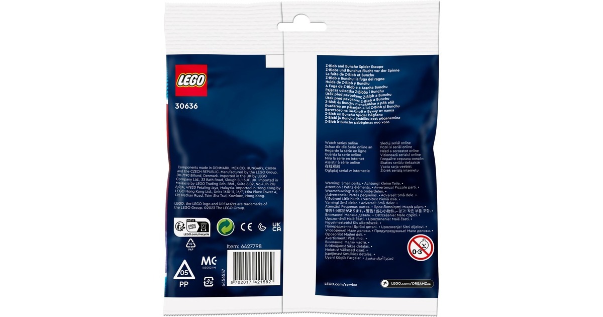 LEGO 30636 DREAMZzz Z-Blobs und Bunchus Flucht vor der Spinne ...