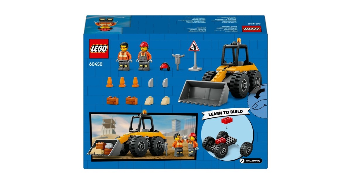 LEGO 60450 City Radlader, Konstruktionsspielzeug