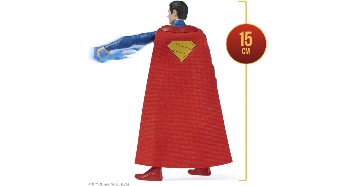 Spin Master Superman - 15 cm Superman Deluxe Action-Figur, Spielfigur