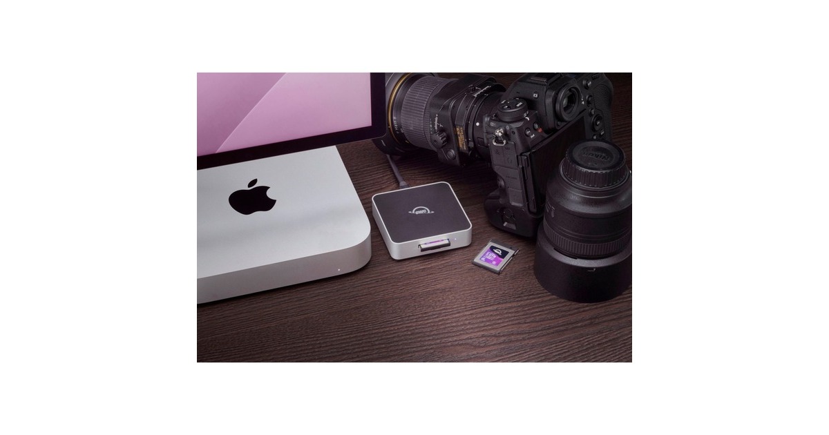 OWC Atlas CFexpress Card Reader, Kartenleser aluminium