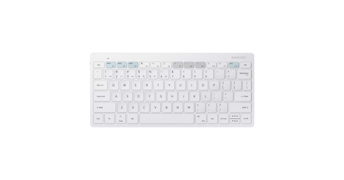 Samsung Smart Keyboard Trio 500, Tastatur weiß, DE-Layout