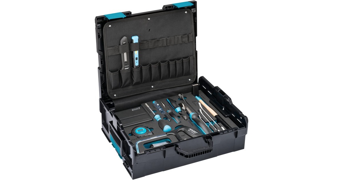 Hazet L-Boxx mit Sortiment 190L-136/83, Werkzeug-Set schwarz/blau, 83-teilig