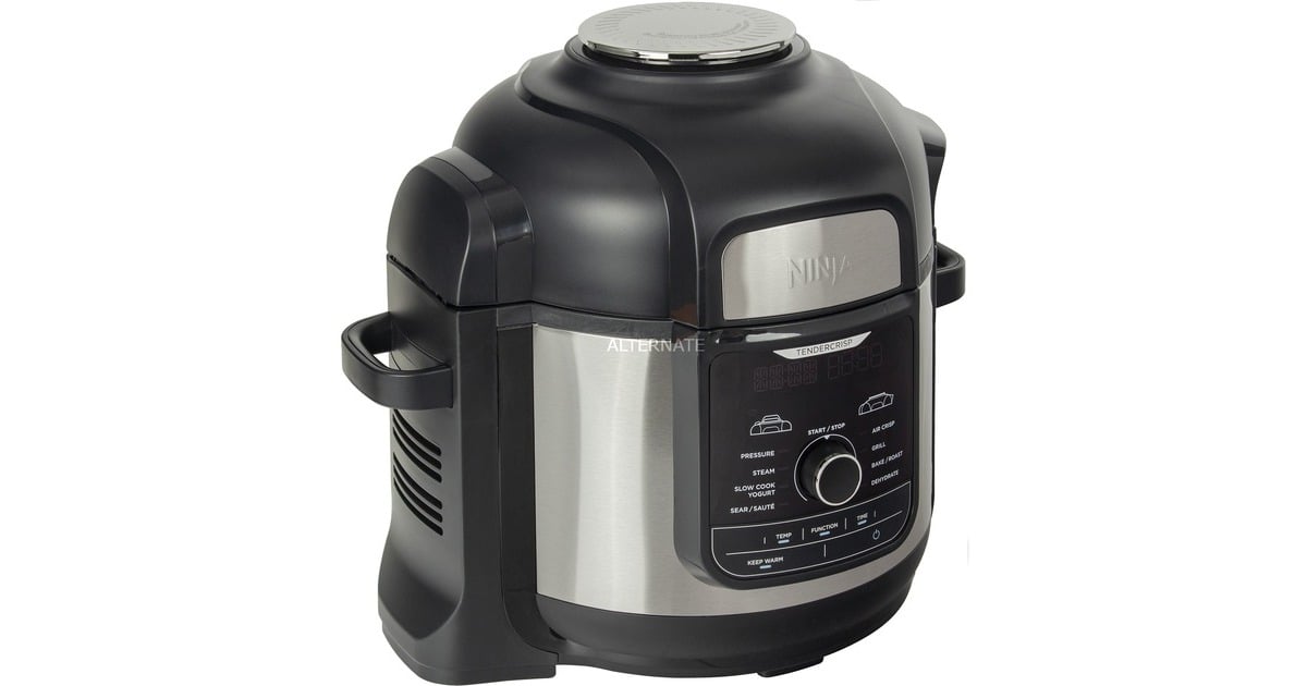 Ninja Foodi MAX Multikocher OP500EU schwarz/edelstahl, 1.460 Watt, 7,5 ...