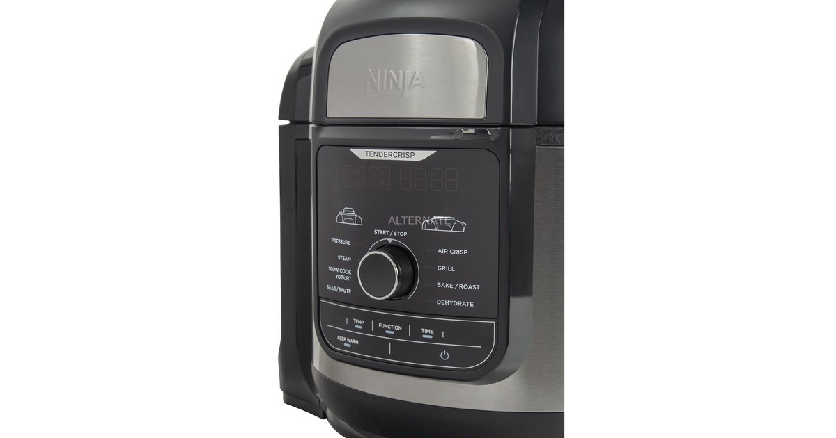 Ninja Foodi MAX Multikocher OP500EU schwarz/edelstahl, 1.460 Watt, 7,5 ...