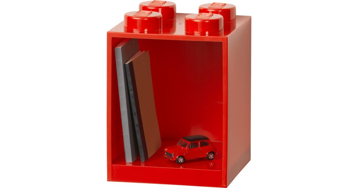 Room Copenhagen LEGO Regal Brick 4 Shelf 41141730 rot