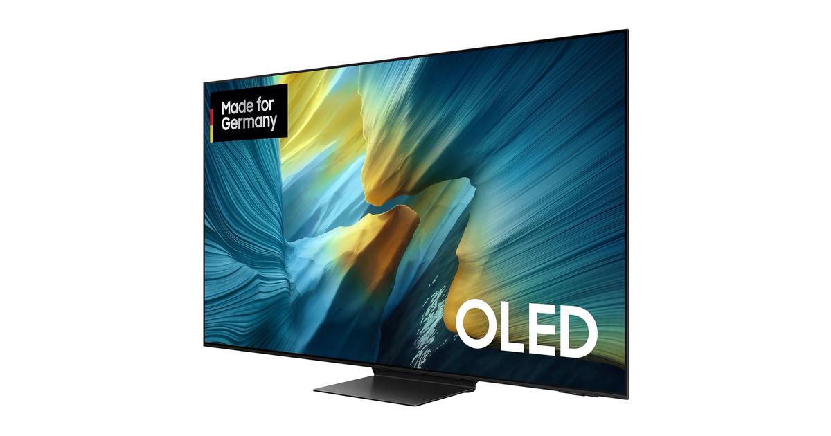 Samsung GQ83S95FAEXZG, OLED-Fernseher 209 cm (83 Zoll), schwarz/silber ...