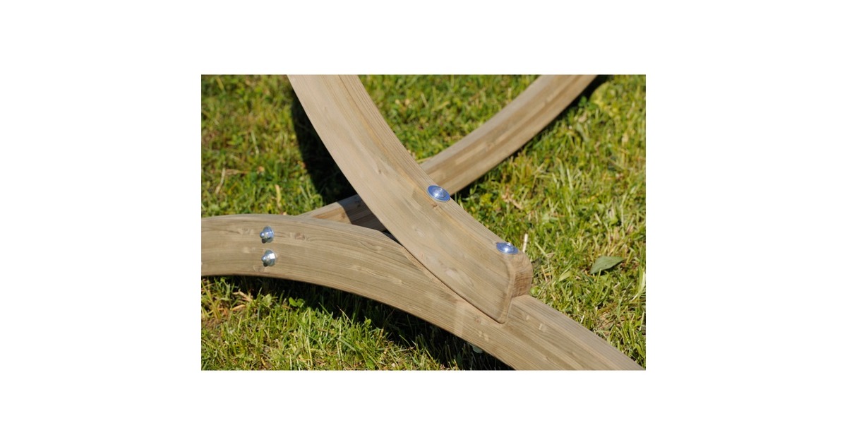 Amazonas Globo Stand, Gestell holz