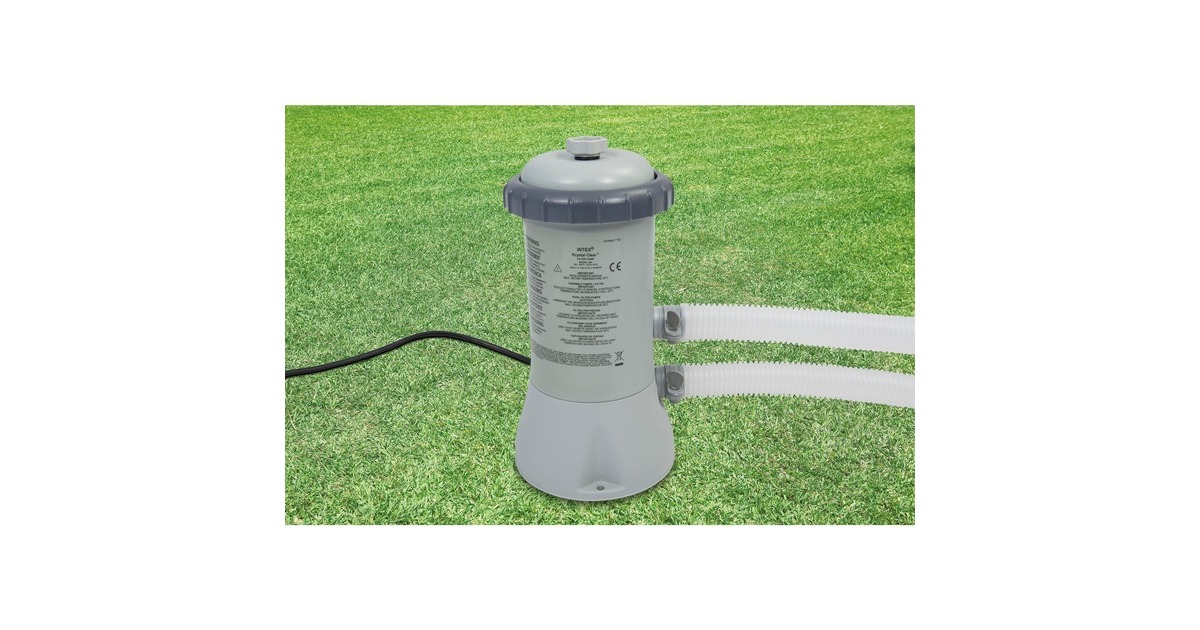 Intex Easy Set Pools 128132NP, Ø 366 x 76 cm, Schwimmbad hellblau ...