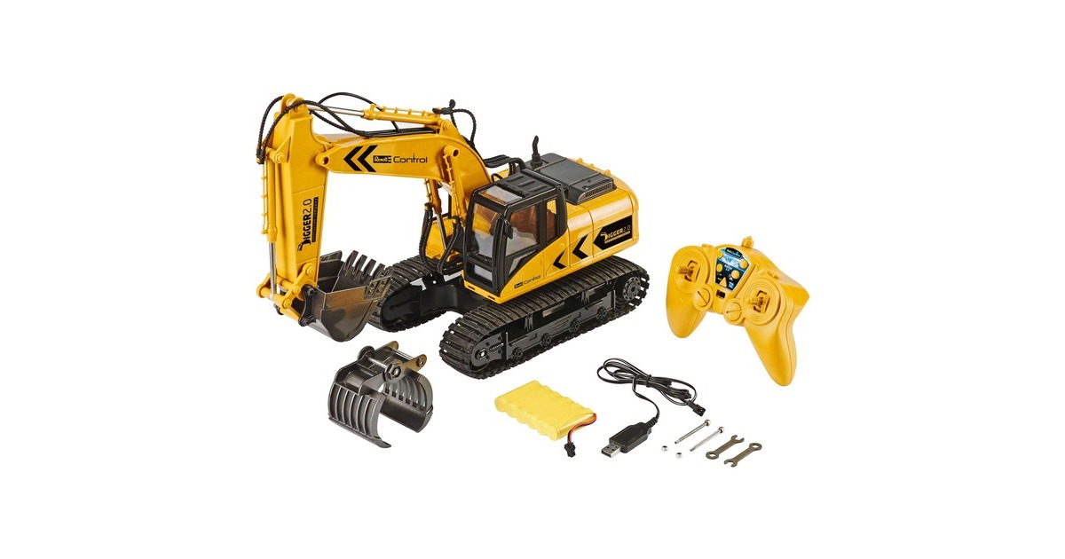 Revell Digger 2.0, RC gelb/schwarz
