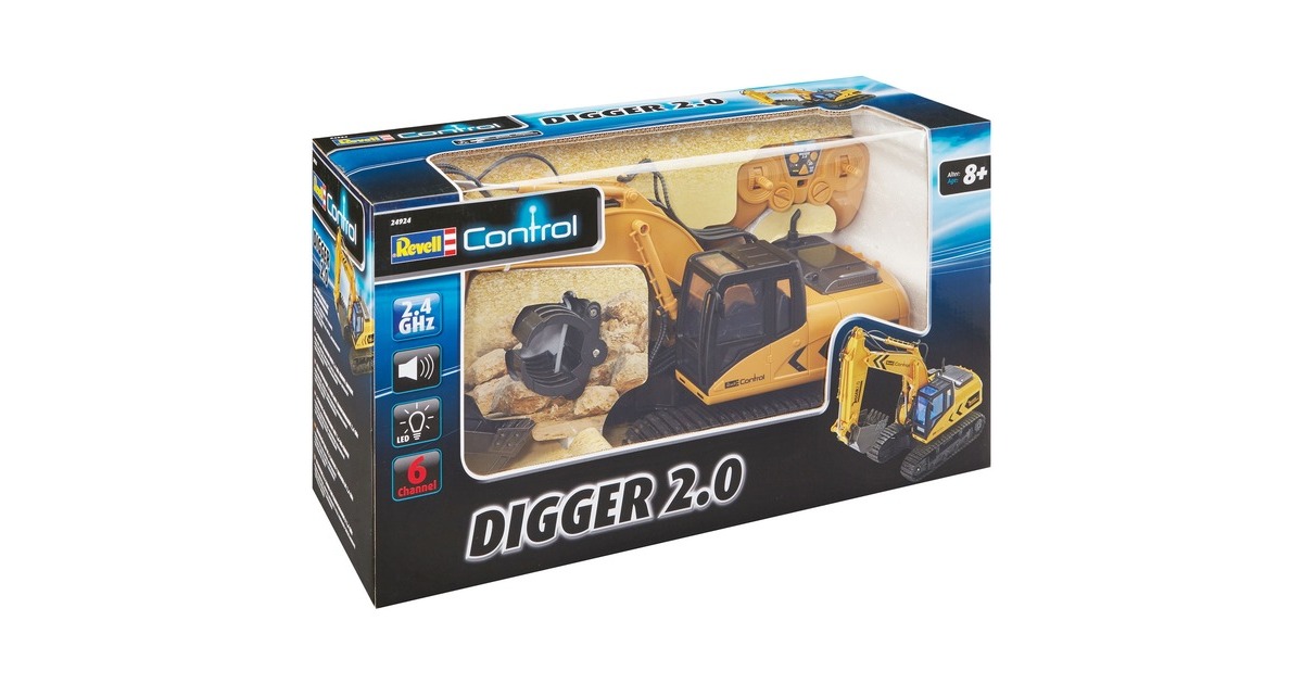 Revell Digger 2.0, RC gelb/schwarz