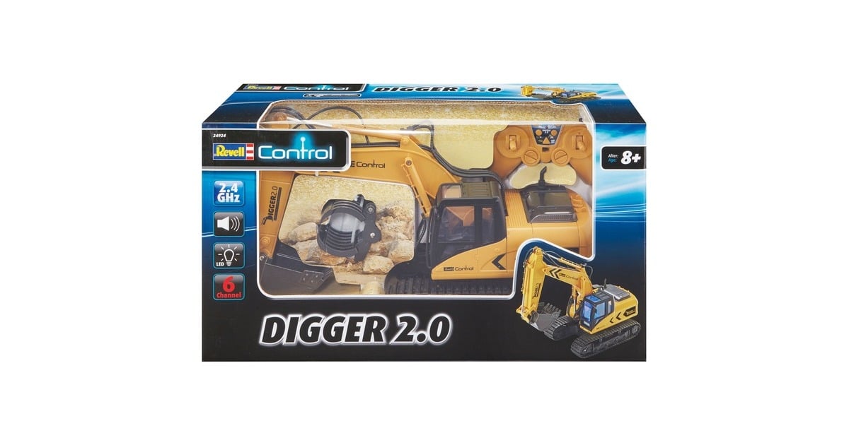 Revell Digger 2.0, RC gelb/schwarz