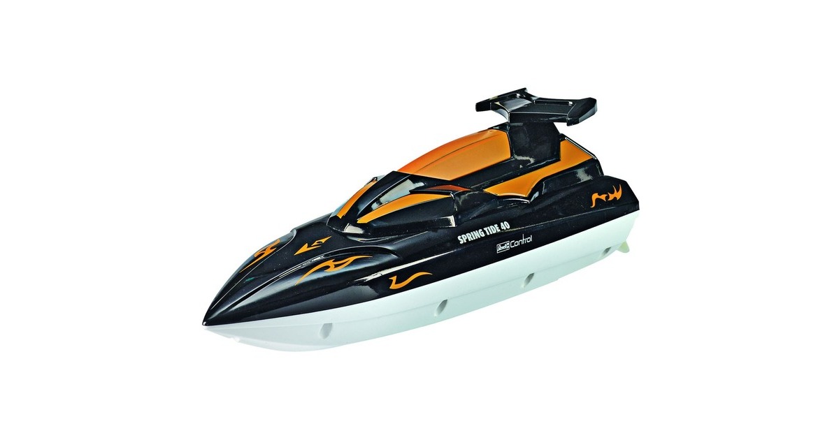 Revell Mini Speedboat SPRING TIDE 40, RC schwarz/weiß