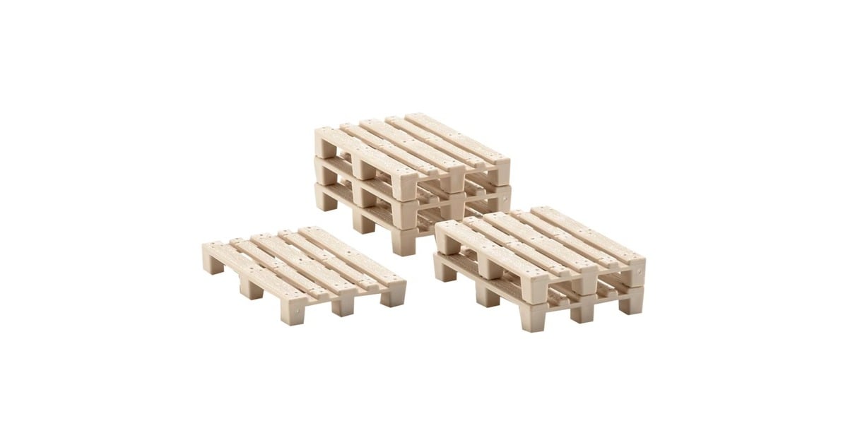 SIKU ZUBEHÖR 50 Paletten, Modellfahrzeug weiß