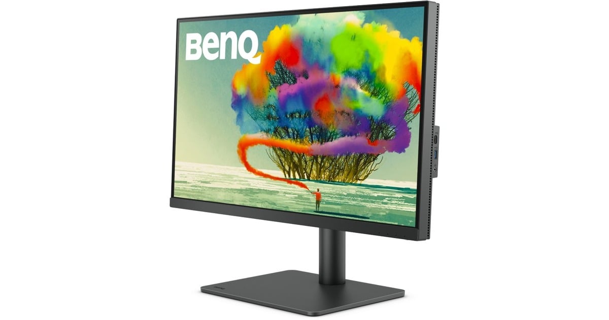 BenQ PD2705U, LED-Monitor 69 cm (27 Zoll), dunkelgrau, UltraHD/4K, IPS ...