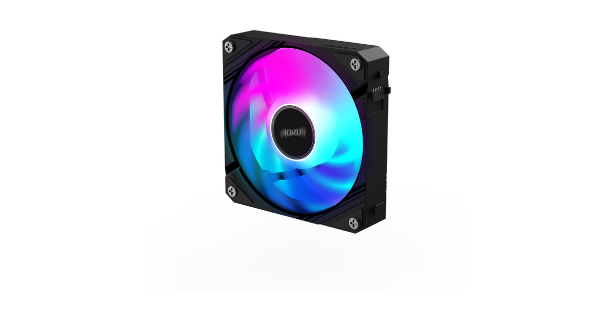 GIGABYTE AORUS EZ CHAIN FAN 120, Gehäuselüfter schwarz, 120 mm