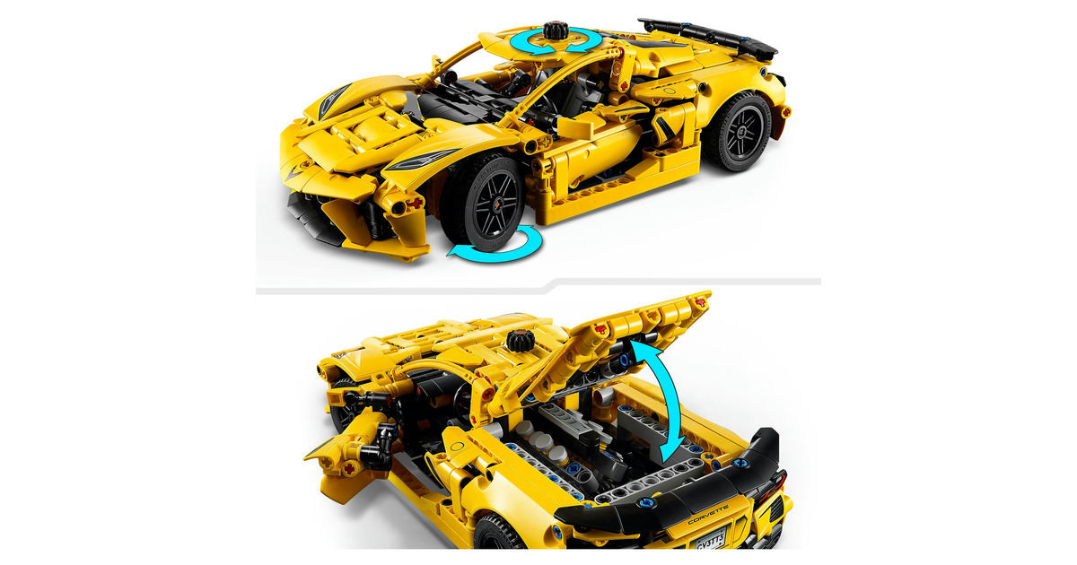 LEGO 42205 Technic Corvette Stingray, Konstruktionsspielzeug