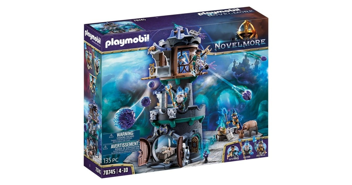 PLAYMOBIL 70745 Novelmore Violet Vale - Zaubererturm, Konstruktionsspielzeug