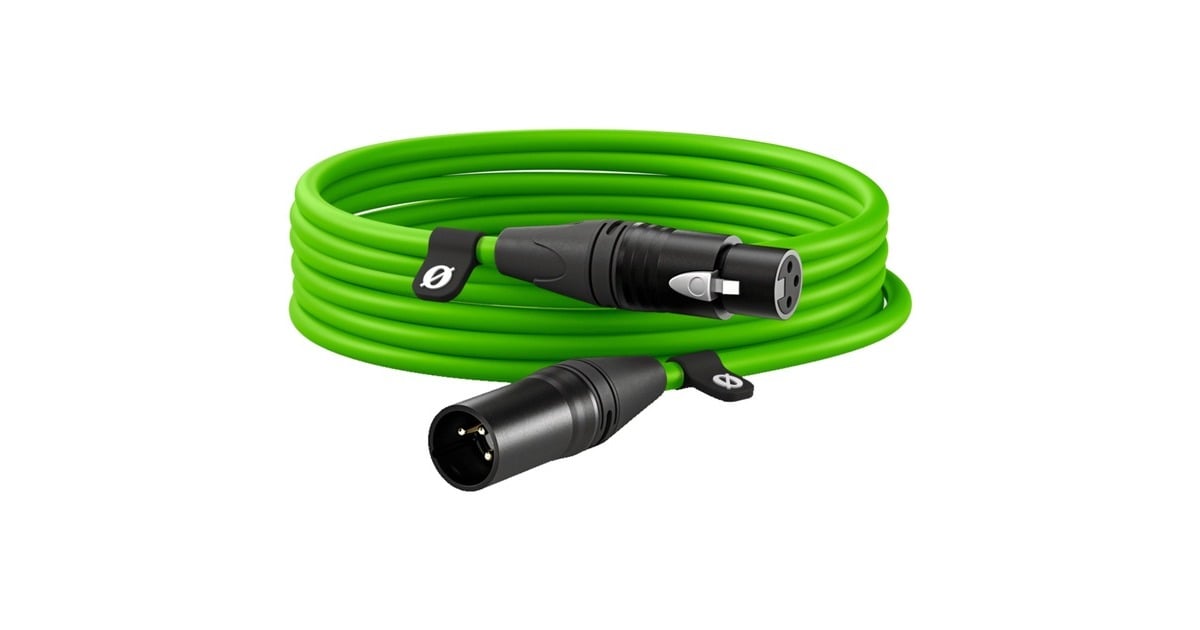 Rode Microphones Premium XLR-Kabel XLR6M-G green hellgrün, 6 Meter Outlet