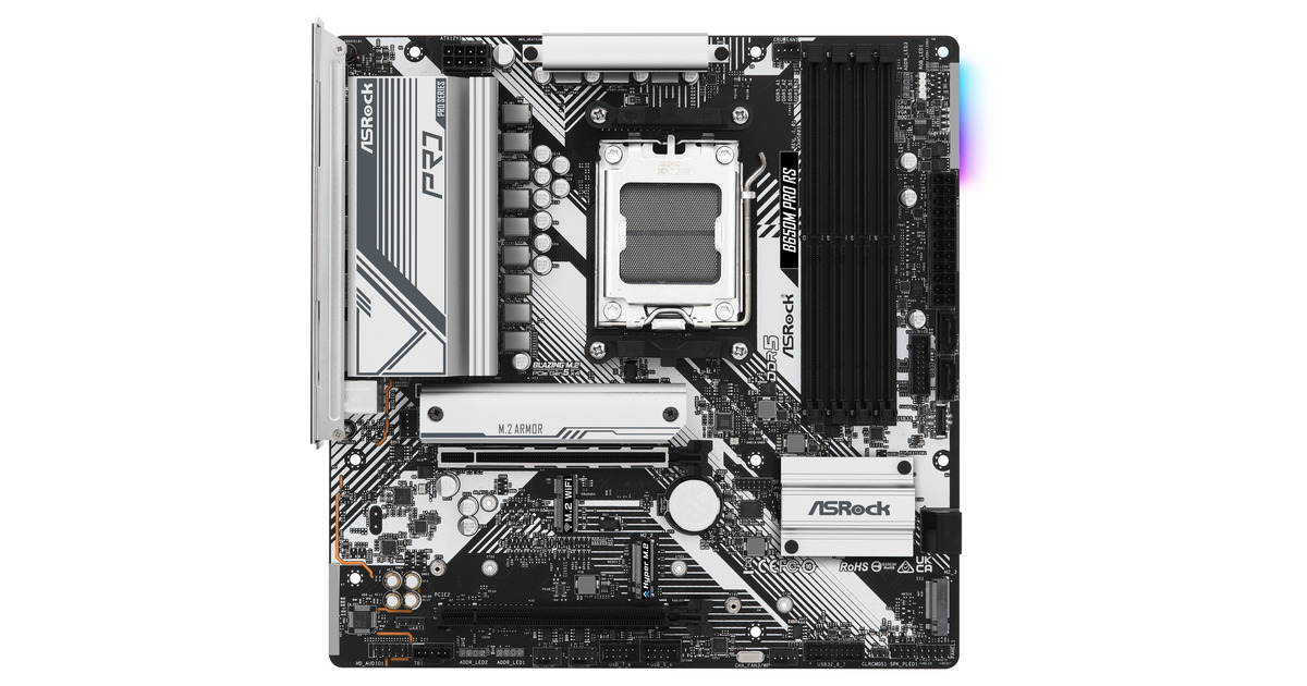 ASRock B650M Pro RS, Mainboard