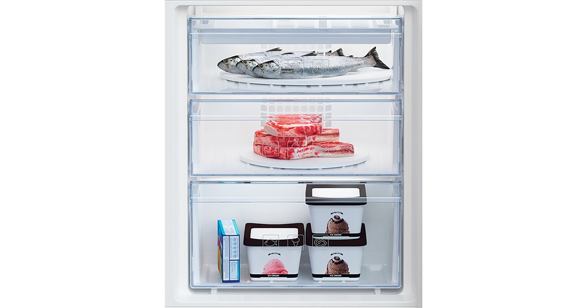 BEKO BCSA285K4SN, Kühl-/Gefrierkombination