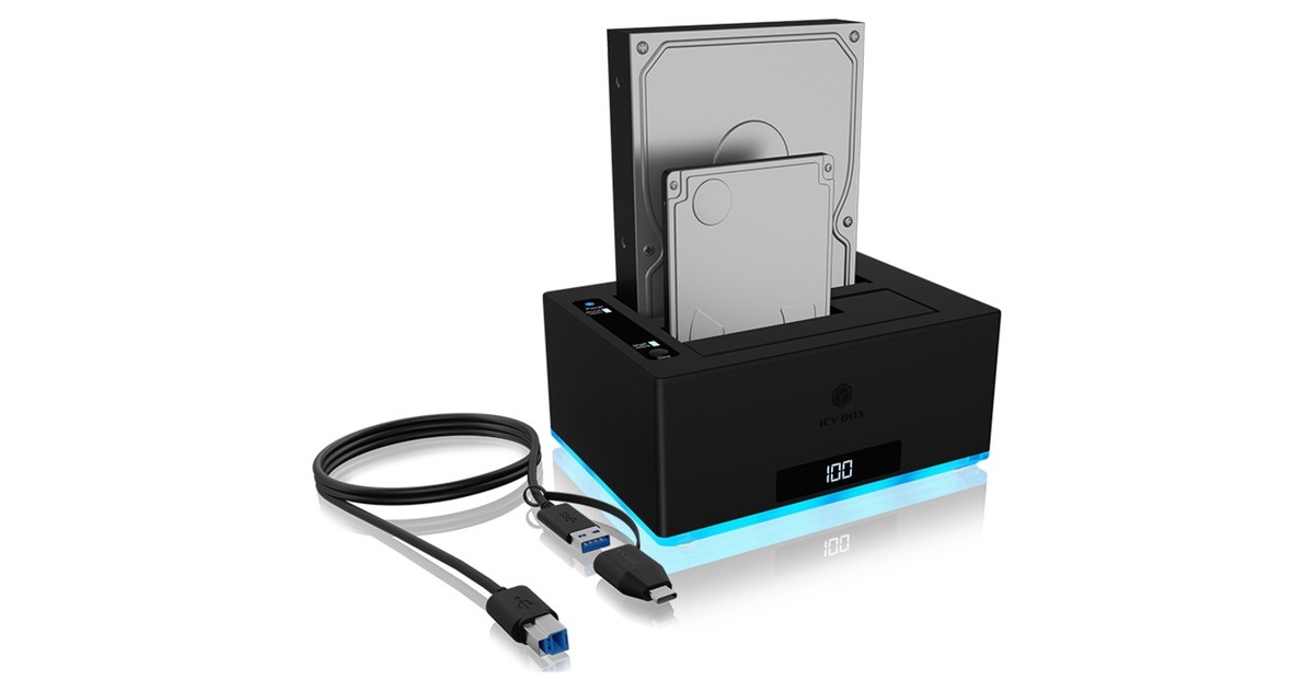 ICY BOX IB-127CL-U3, Dockingstation