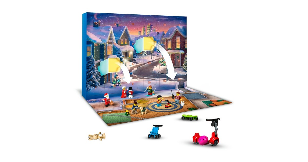 LEGO 60436 City Adventskalender 2024, Konstruktionsspielzeug