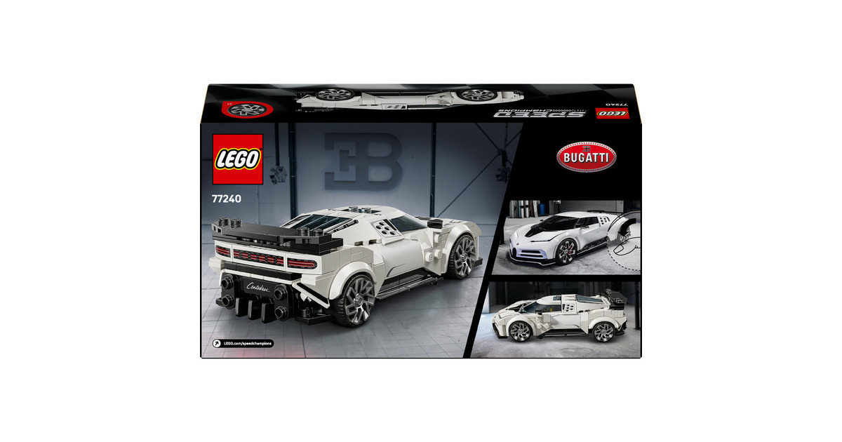LEGO 77240 Speed Champions Bugatti Centodieci Hypersportwagen ...