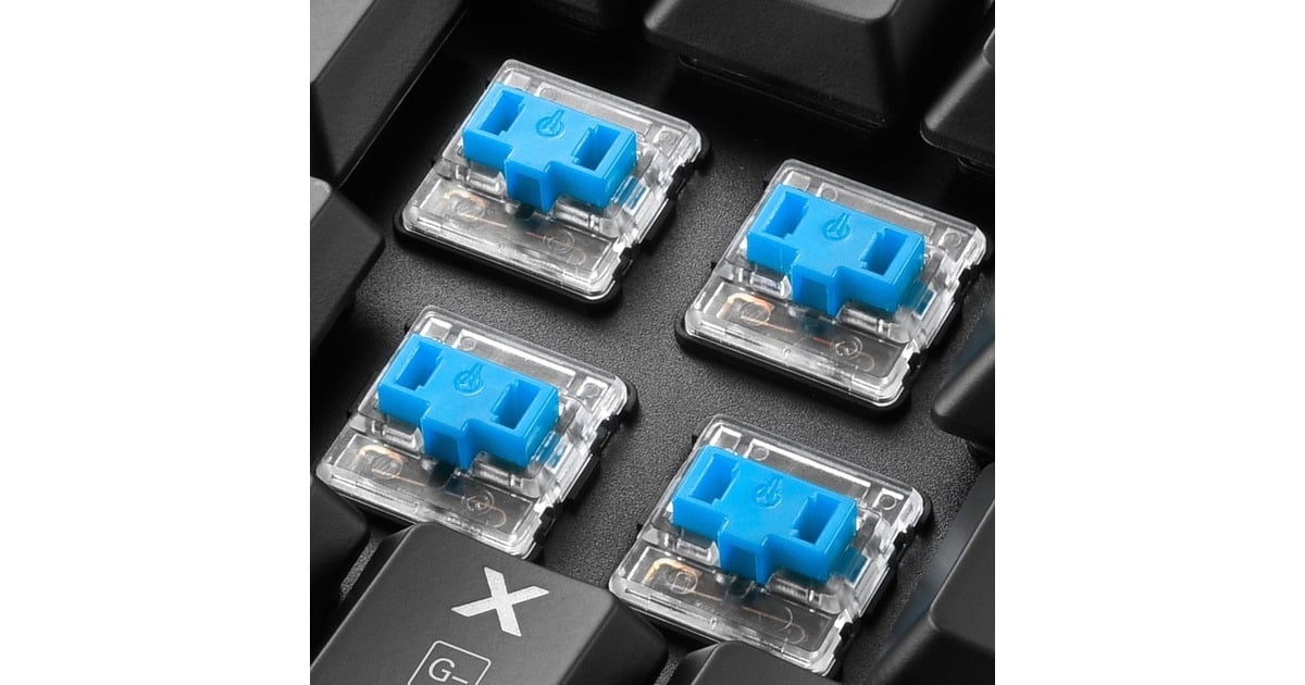 Sharkoon PureWriter RGB, Gaming-Tastatur schwarz, FR-Layout, Kailh Choc ...