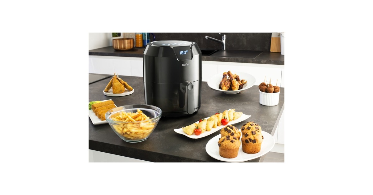 Tefal Easy Fry Precision, Heißluftfritteuse schwarz Outlet