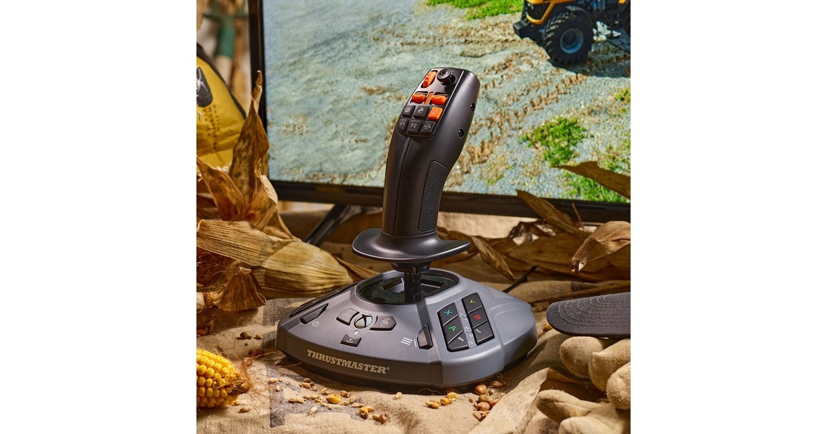 Thrustmaster SimTask FarmStick X, Joystick grau/schwarz