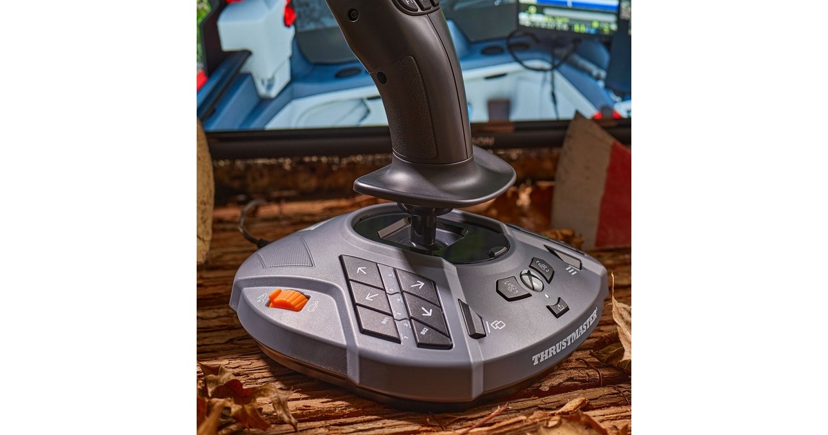 Thrustmaster SimTask FarmStick X, Joystick grau/schwarz